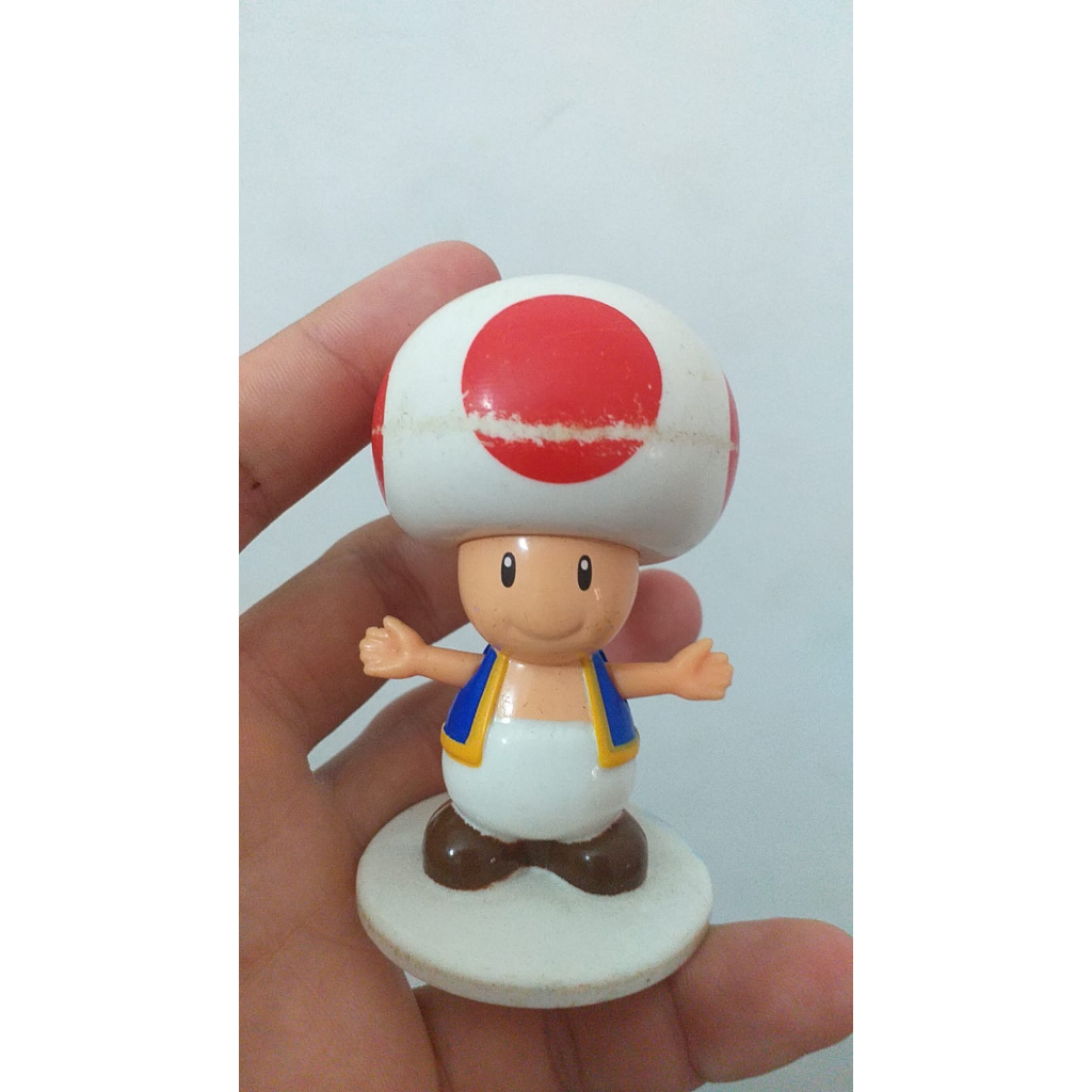 Boneco toad super mario mcdonalds | Shopee Brasil