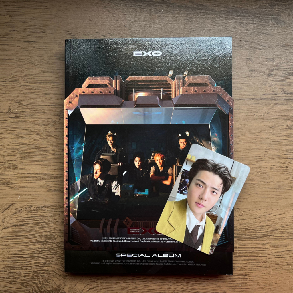 Album EXO - Don't Fight The Feeling - Photobook ver 2. com card e pôster oficial | Shopee Brasil