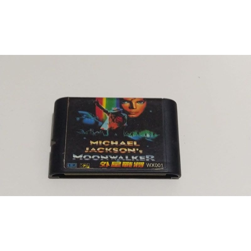 Cartucho Mega Drive - Michael Jackson Moonwalker | Shopee Brasil