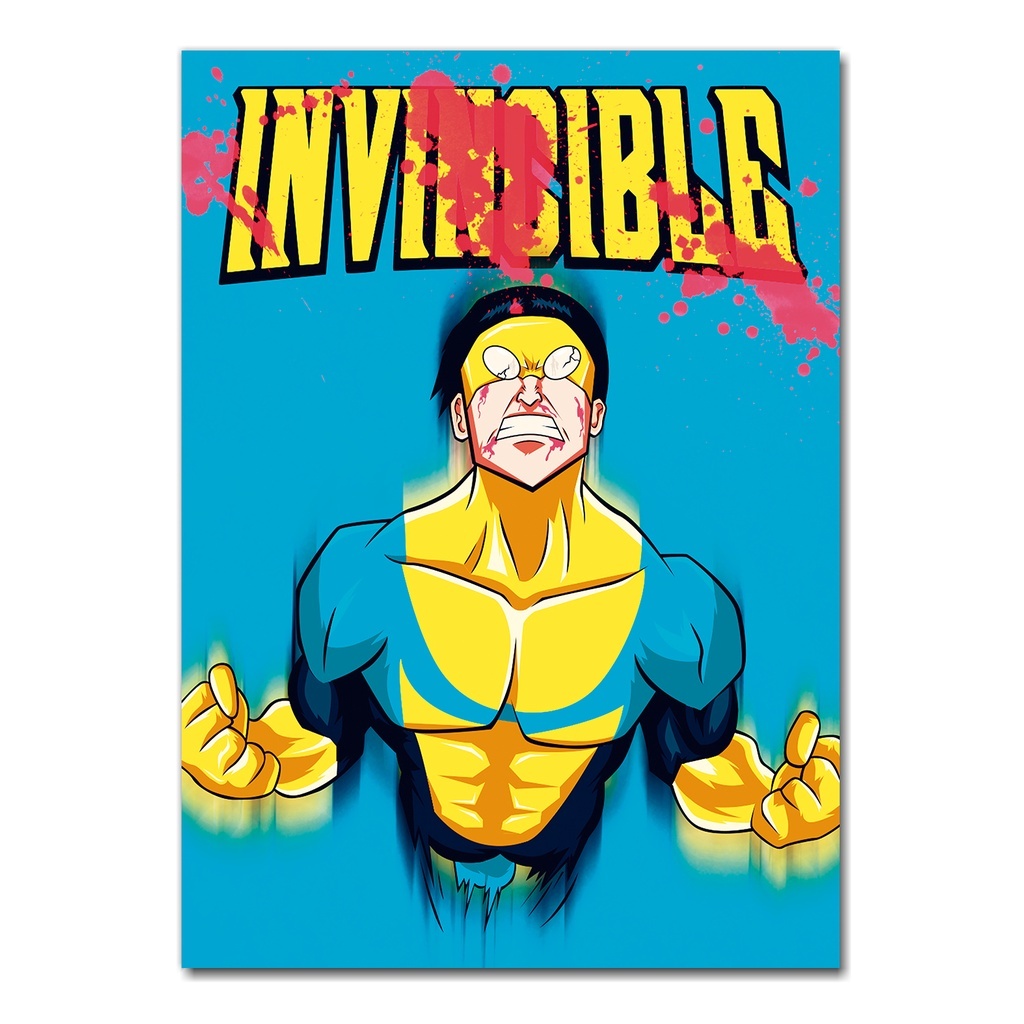Quadro Decorativo A3/A4 Invincible | Shopee Brasil