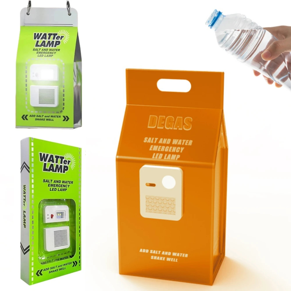 Lanterna Led Lâmpada Watter Lamp Movida A Água E Sal | Shopee Brasil