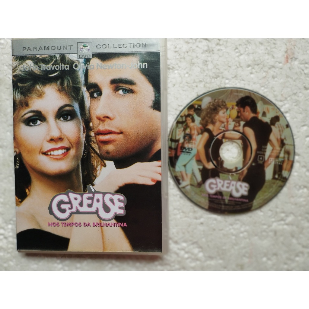 Dvd filme - Grase - Nos tempos da Brilhantina | Shopee Brasil