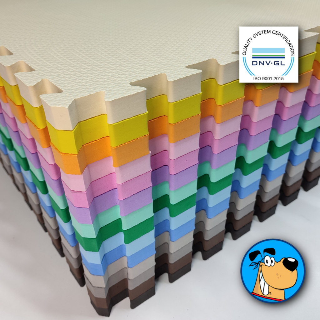 KIT 10 Tatame tapete Eva infantil PREMIUM ESCOLHA AS CORES 50cm X 50cm ...