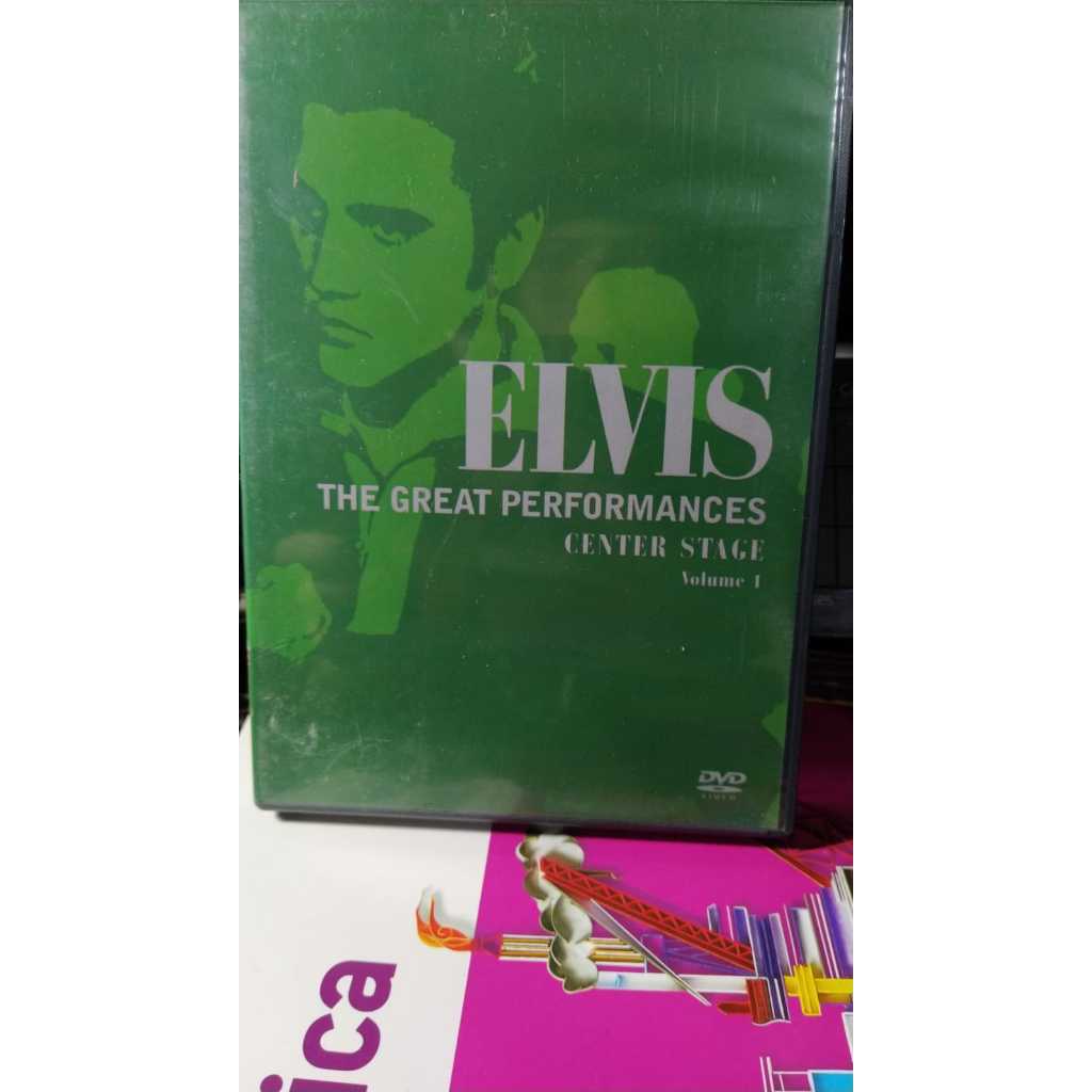 DVD elvis the great performances center stage volume 1 2773 | Shopee Brasil