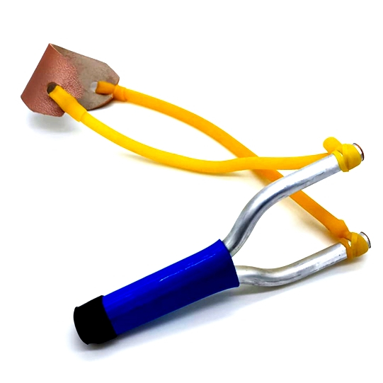 Estilingue Cabo De Alumínio Reforçado Borracha Tradicional | Shopee Brasil