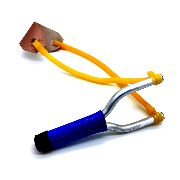 Estilingue Em Alumínio - Reforçado Funda Atiradeira Bodoque | Shopee Brasil