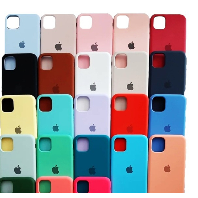 Capinha Capa Case iPhone 6 6s de Silicone e Aveludadas Varias Cores ...