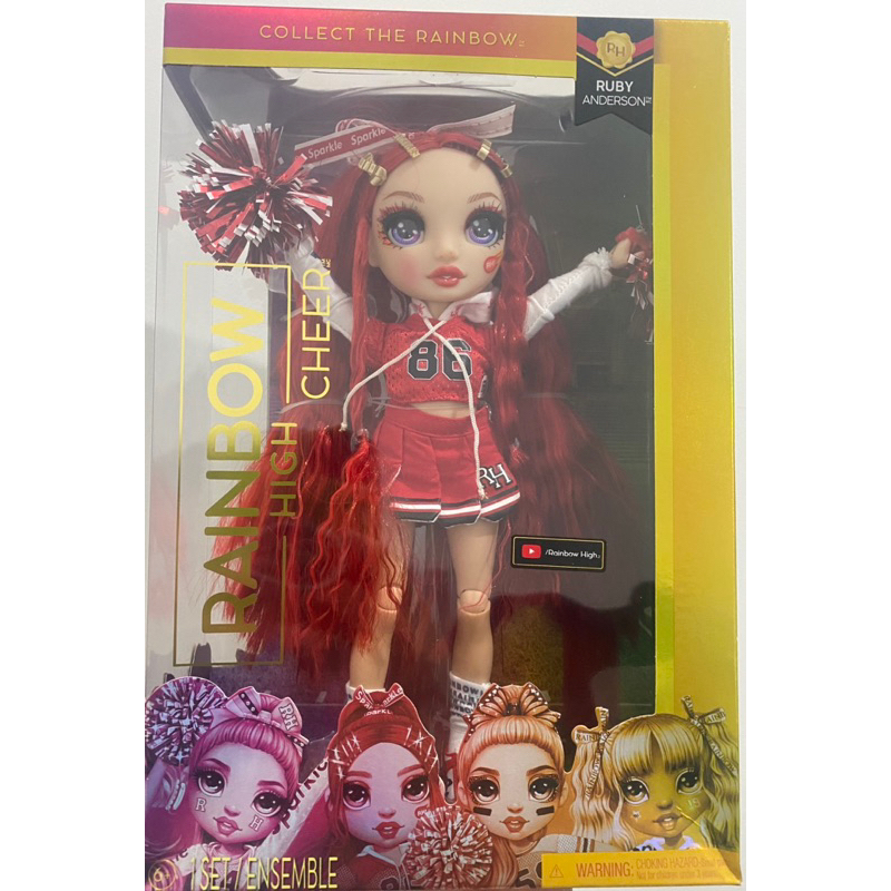Boneca - Rainbow High Cheer - Ruby Anderson | Shopee Brasil
