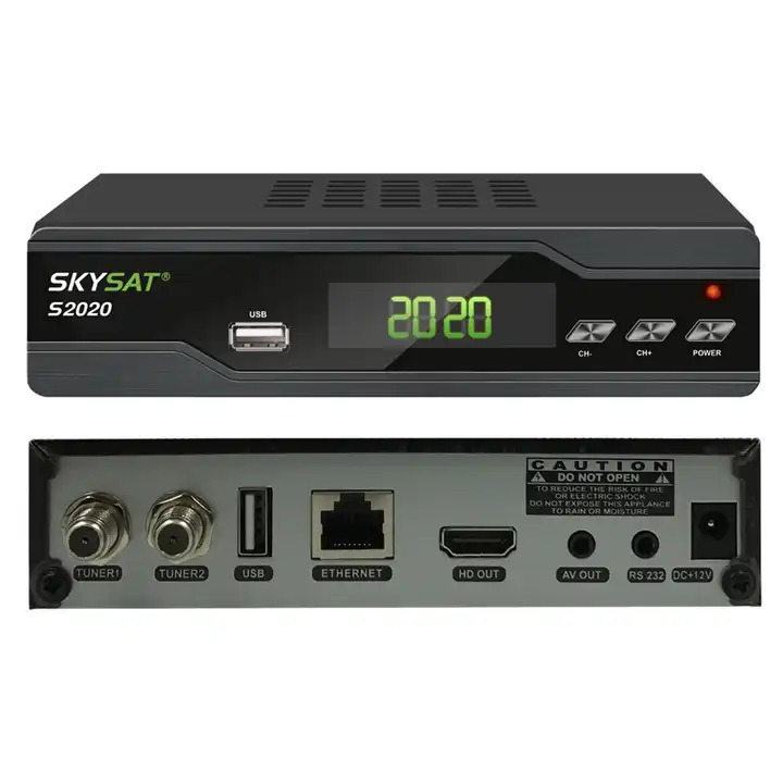 Set top box SKYSAT S2020 Brasil Colômbia Argentina Chile América do Sul ...