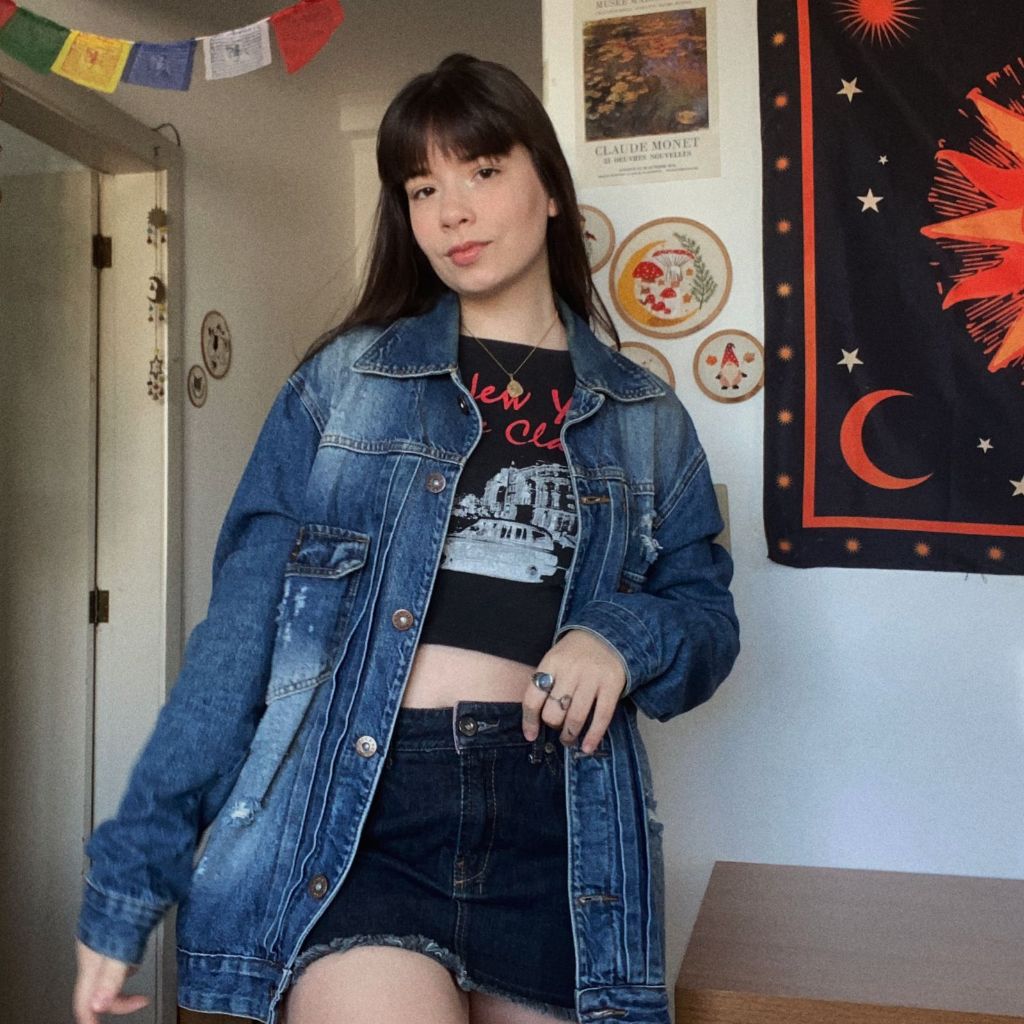 jaqueta Rock&Soda seminova (brechó) | Shopee Brasil