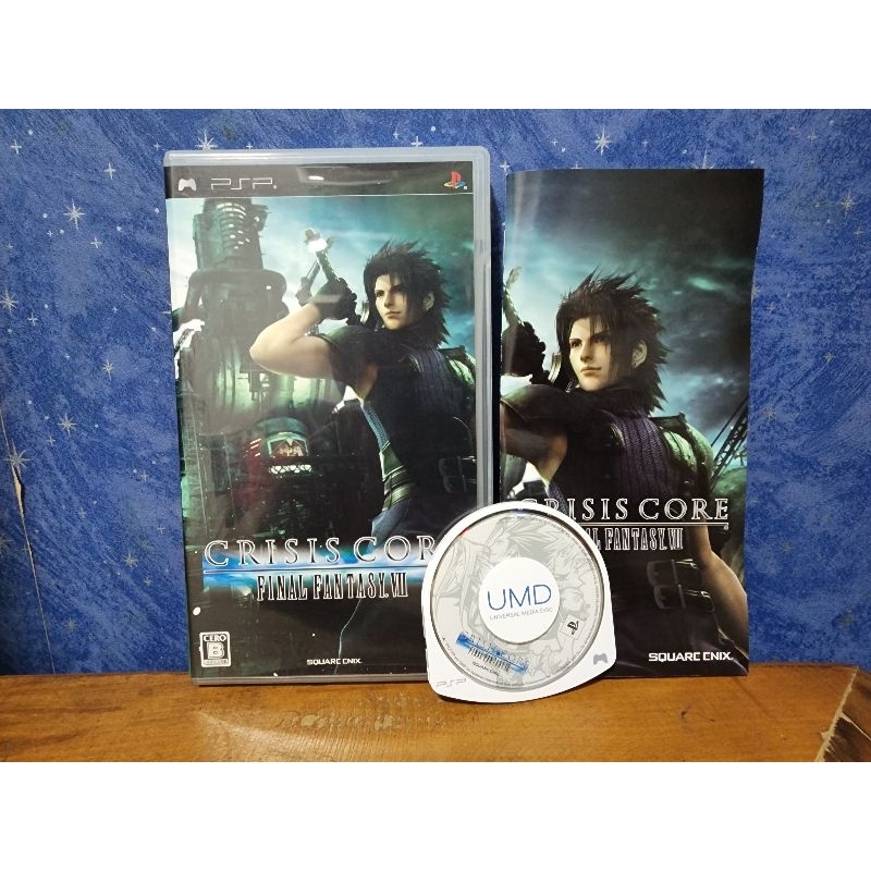 Jogo - Final Fantasy VII 7 Crisis Core - Sony Playstation Portable PSP | Shopee Brasil