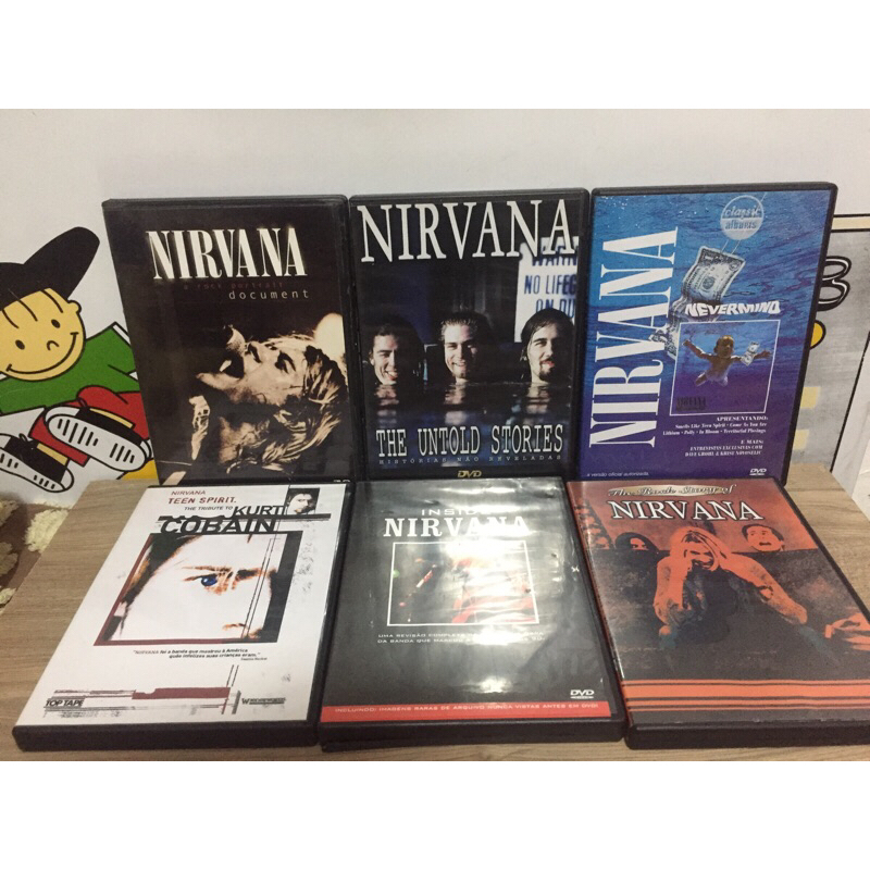 Dvd Nirvana - Classic Albums - Nevermind | Shopee Brasil