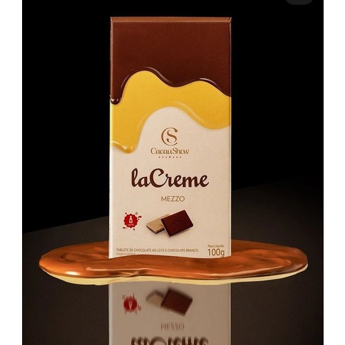 Tablete lacreme mezzo 100g | Shopee Brasil