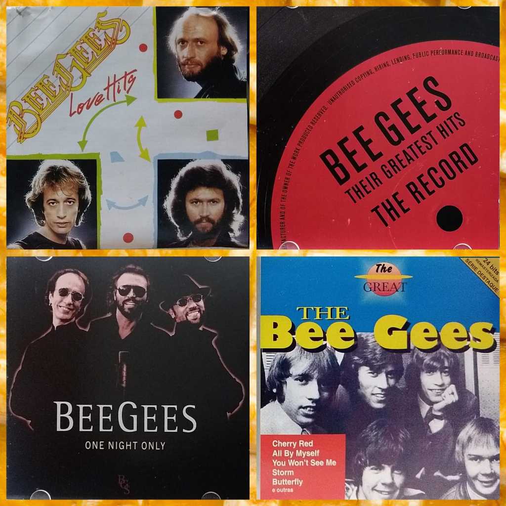 CD BEE GEES - OPÇÕES & DETALHES NA DESCRIÇÃO | Shopee Brasil
