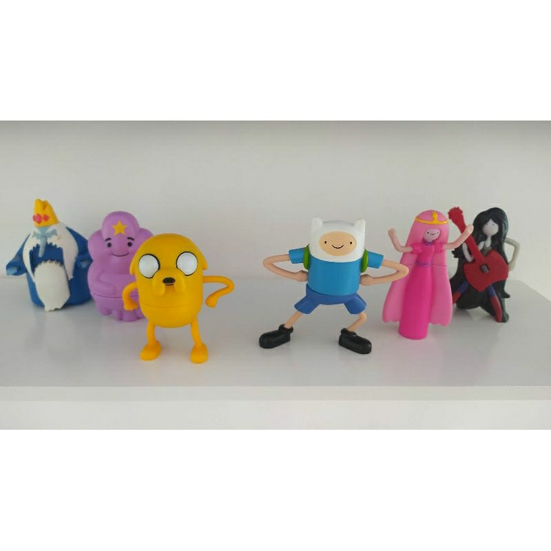 MC Donald's e Burger King bonecos do Cartoon network hora de aventura ...