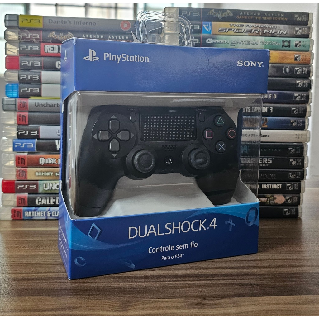 Controle PS4 Original Dual Shock 4 Novo Lacrado | Shopee Brasil