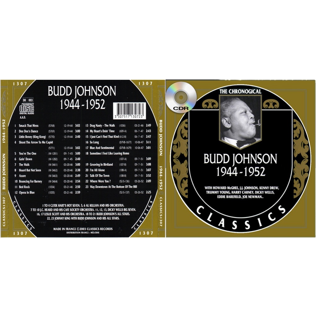 Budd JOHNSON (JAZZ CLASSICS) | Shopee Brasil