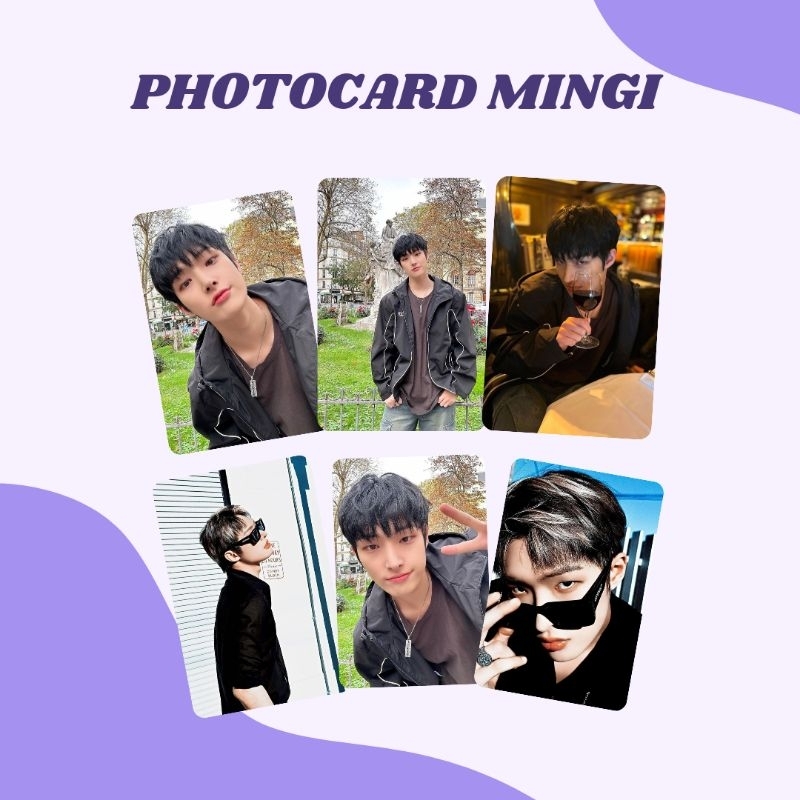 ATEEZ mingi card ateez photocard mingi K-pop | Shopee Brasil