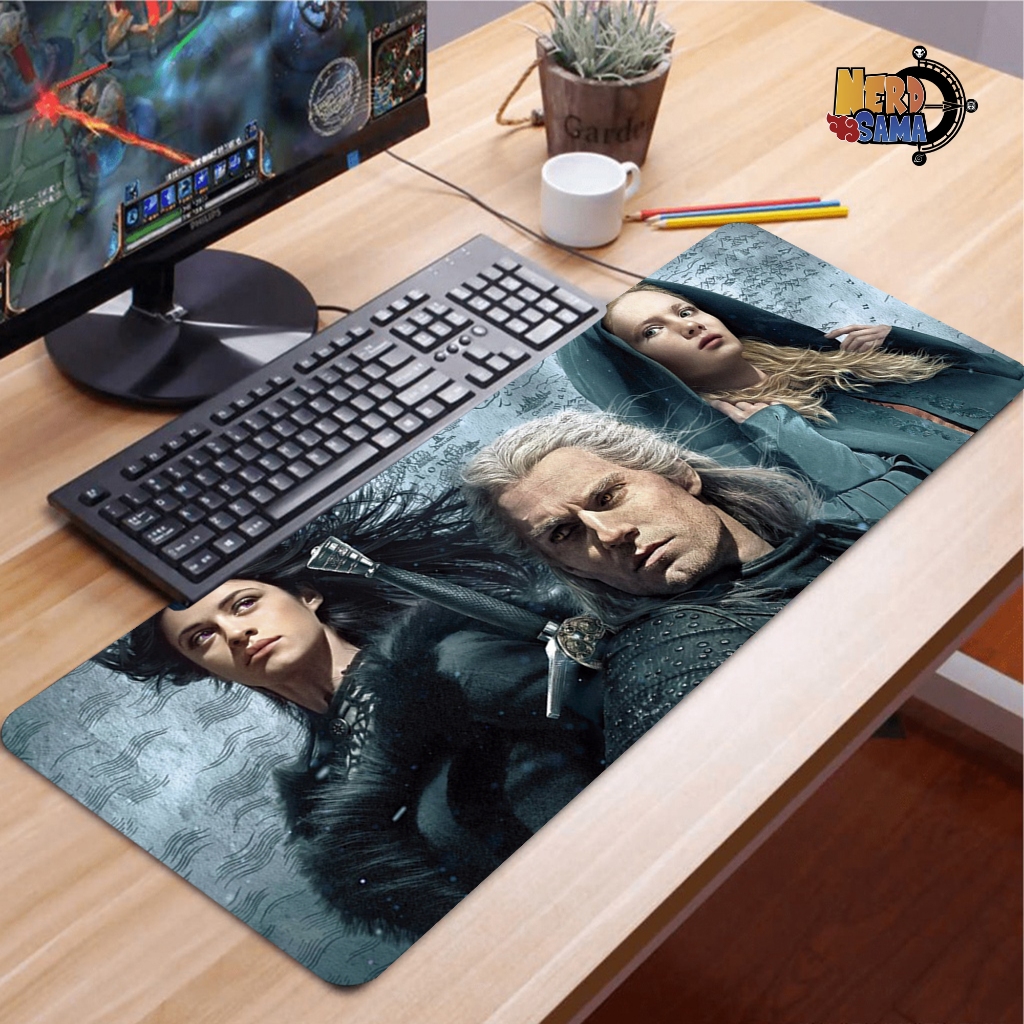 Mouse Pad Gamer The Witcher 90x40cm Antiderrapante - 18 Modelos ...