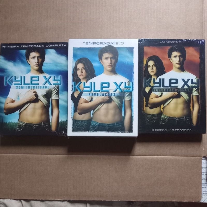 KYLE XY 1° , 2° e 2.1 TEMPORADA COMPLETA DVD ORIGINAL NOVO LACRADO ...