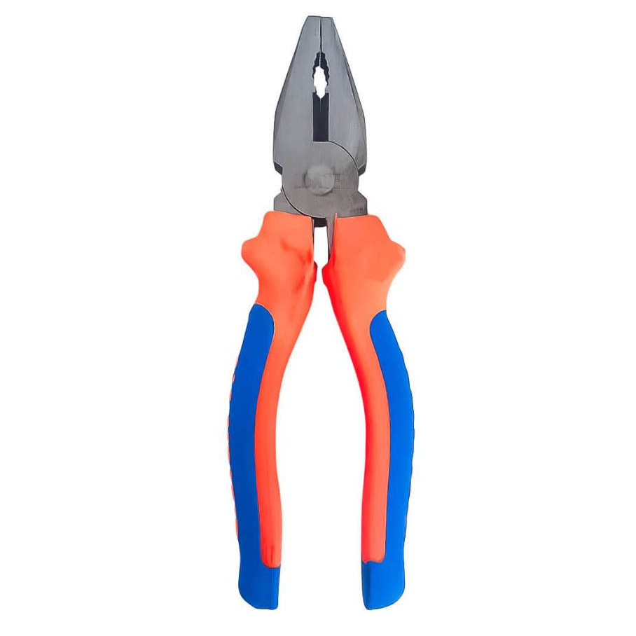 Alicate Universal 8 Polegadas Profissional - Com cabo emborrachado isolado | Shopee Brasil