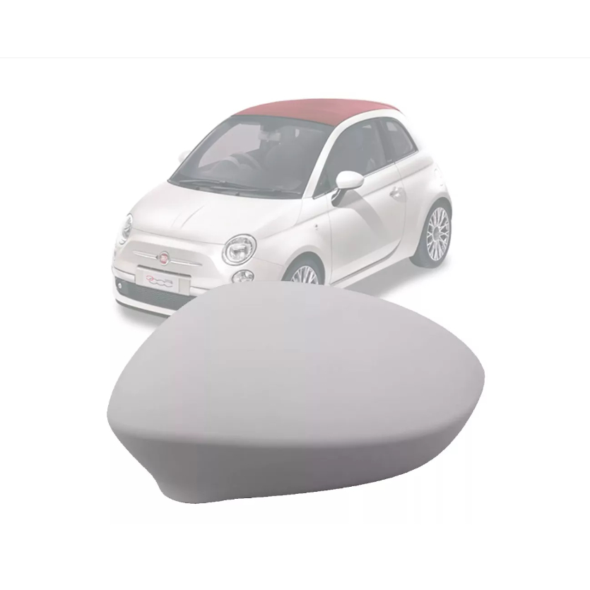 Capa do Retrovisor do Fiat 500 Original LADO ESQUERDO - MOTORISTA ...