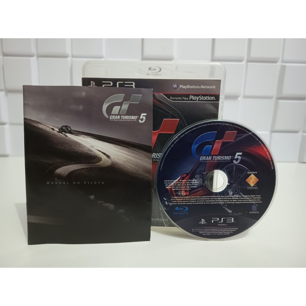 Jogo Gran Turismo 5 Original Playstation 3 Ps3 Mídia Física | Shopee Brasil