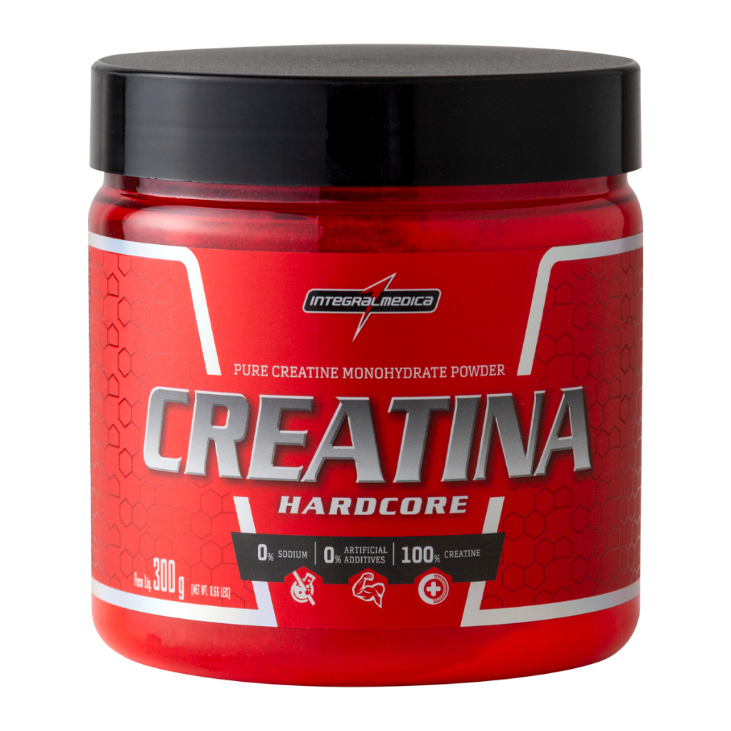 Creatina Monohidratada Hardcore 100% Pura - Integralmedica | Shopee Brasil