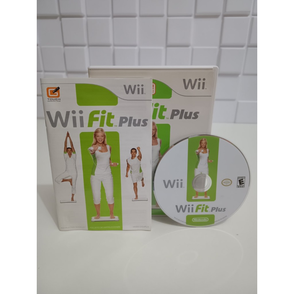 Jogo Wii Fit Plus Original Nintendo Wii | Shopee Brasil