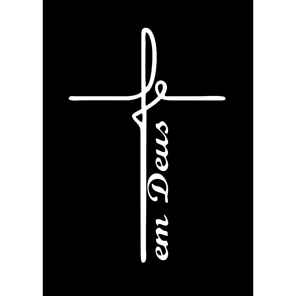 Fé em Deus/Fé/adesivo para carro | Shopee Brasil