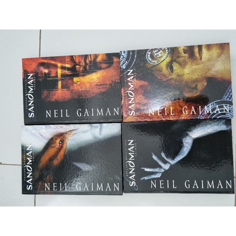 HQ Sandman edição definitiva 2 ao 4(história completa) capa dura ...
