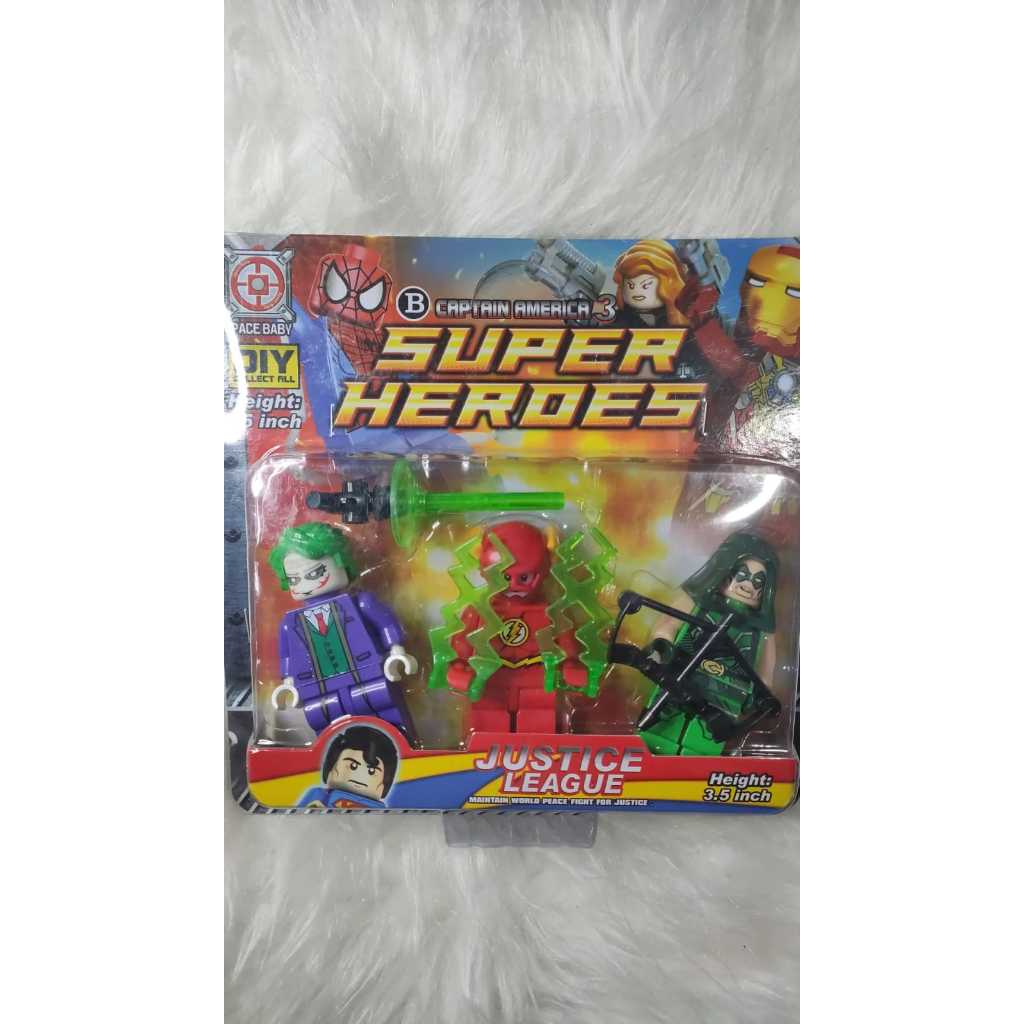 Kit Boneco Lego DC | Shopee Brasil