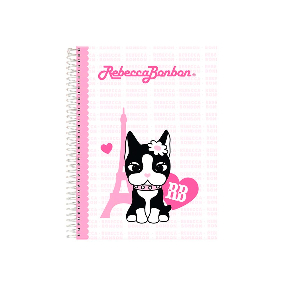 Caderno Original Rebecca Bonbon 1 Materia Capa Dura Lançamento ...