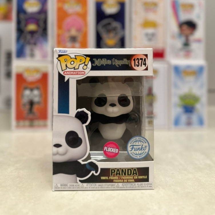 Funko Pop Jujutsu Kaisen Panda Flocked 1374 Shopee Brasil