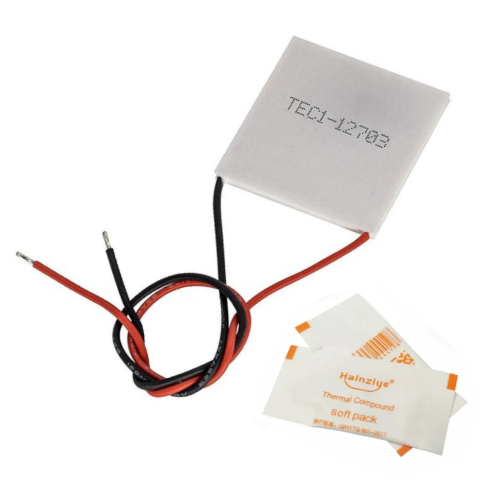 Pastilha Peltier Tec-12703 30x30 12703 | Shopee Brasil