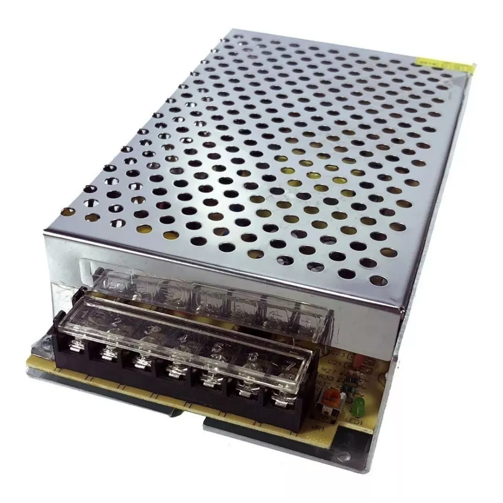 Fonte Chaveada 24v 5a 120w Colmeia Bivolt Cftv Fita Led Som | Shopee Brasil
