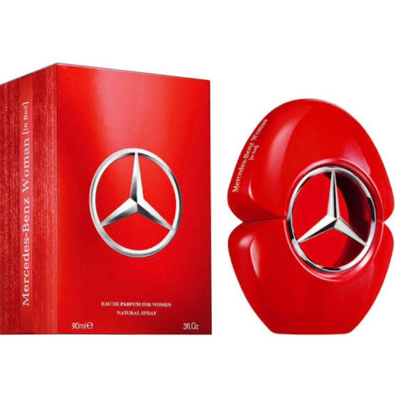 Perfume Mercedes-Benz Woman In Red Eau de Parfum Feminino 90ML-original/lacrado | Shopee Brasil