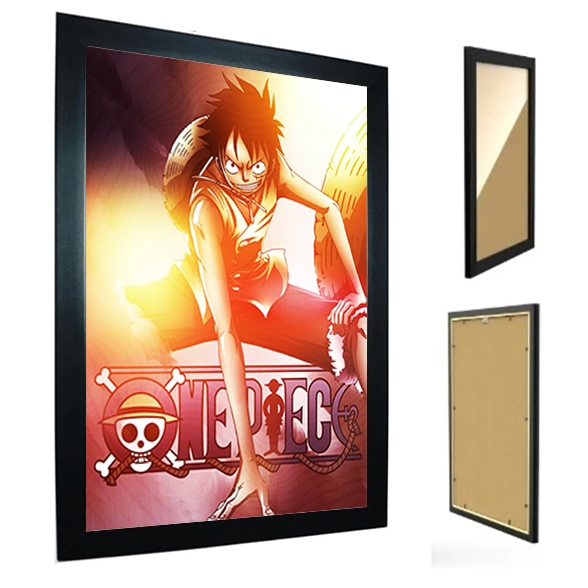Quadro A4 One Piece - Monkey D. Luffy One Piece - M84 | Shopee Brasil