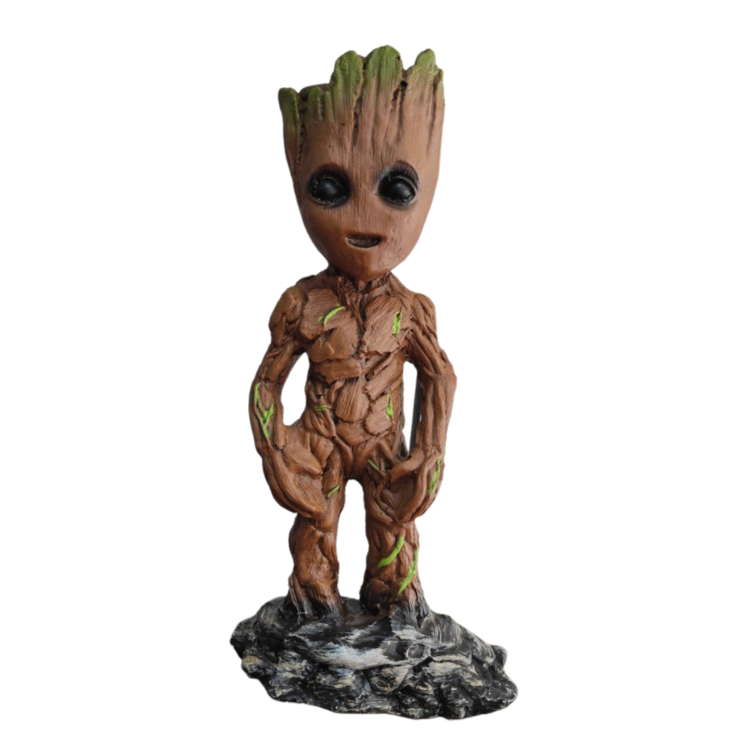 Boneco Groot Filme Guardiões da Galaxia Estatua Miniatura Colecionavel ...