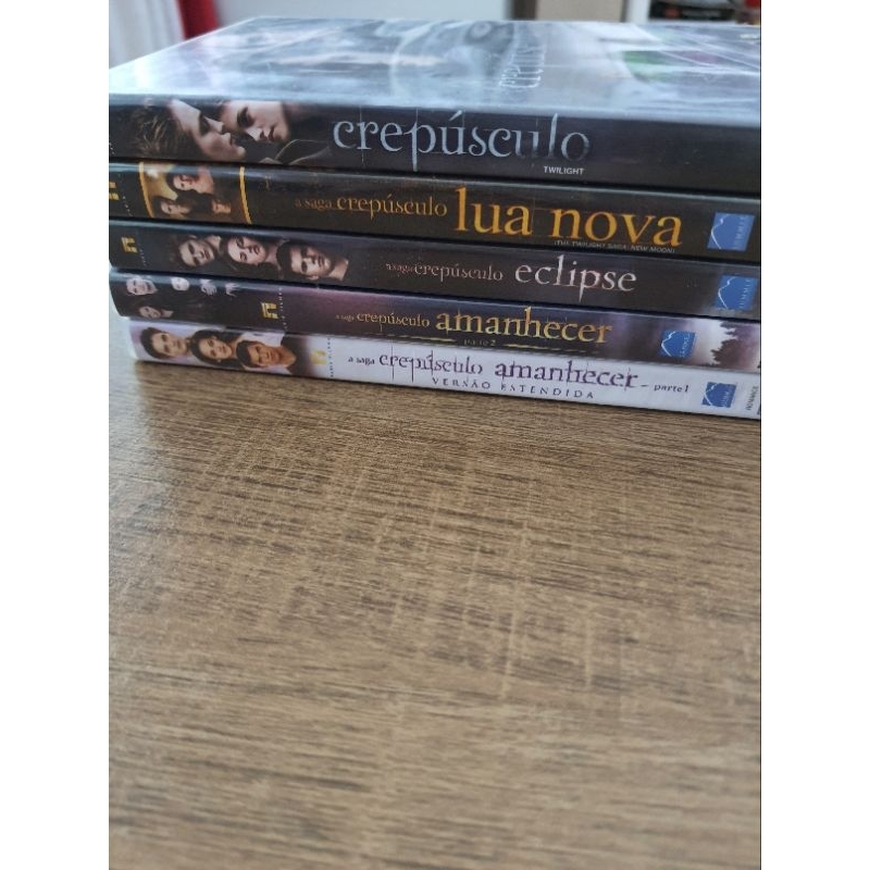 BOX Dvd Crepúsculo (original) | Shopee Brasil
