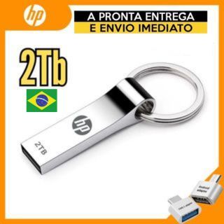 Pen drive original Hp Pendrive 2tb Usb 3.0 flash drive - Escorrega o Preço