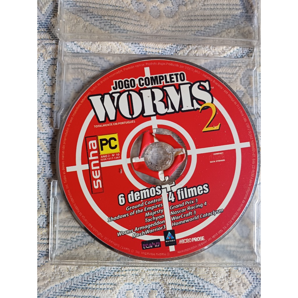 Jogo Original PC Game Worms 2 | Shopee Brasil