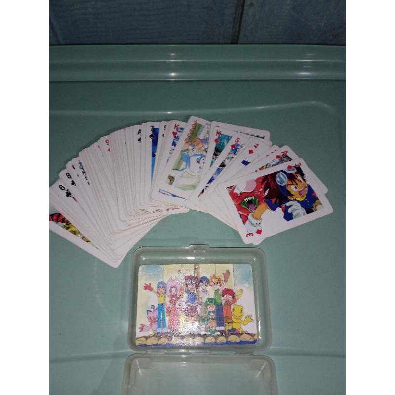 Baralho Oficial Digimon 54 Cartas | Shopee Brasil