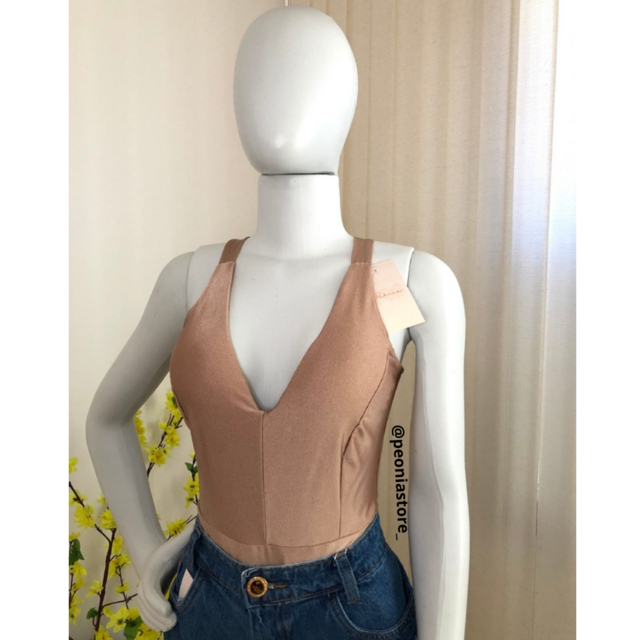 Body Decote V | Shopee Brasil