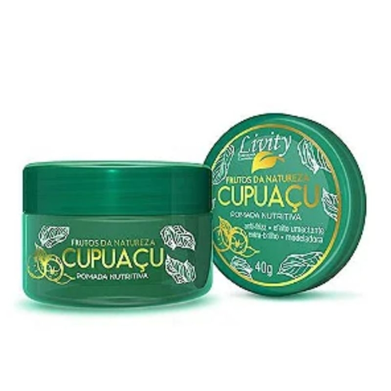 Pomada Modeladora Cupuaçu Livity 40g | Shopee Brasil
