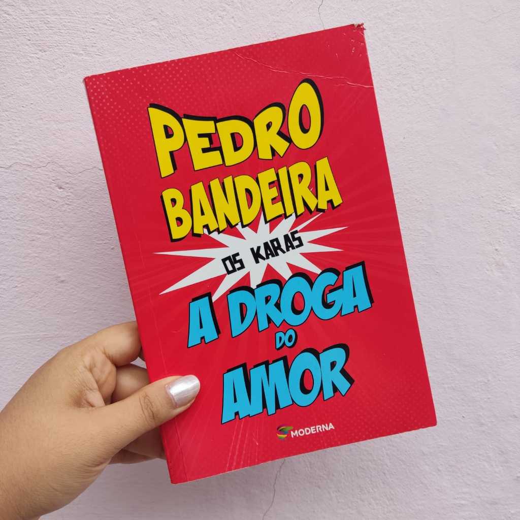 Livro A droga do amor - Pedro Bandeira | Shopee Brasil