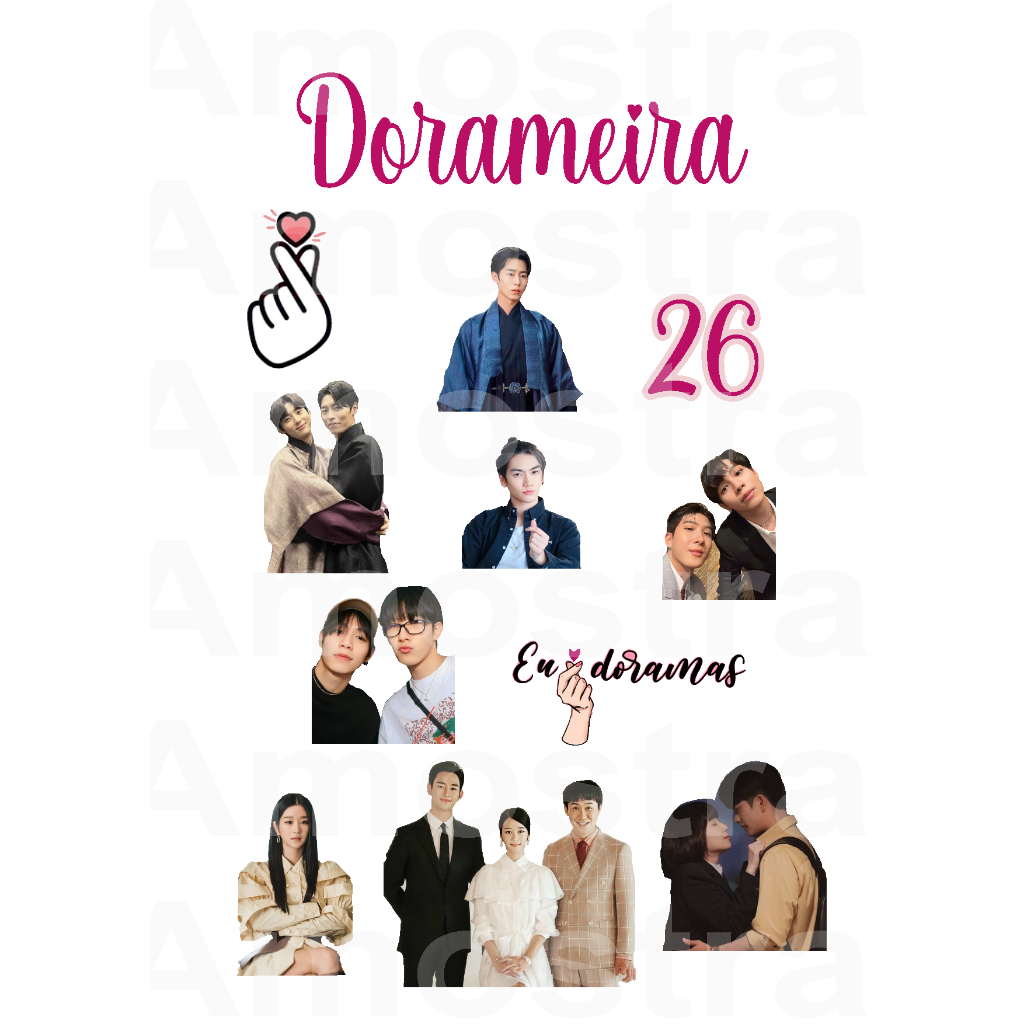 Topo de Bolo Dorama | Shopee Brasil