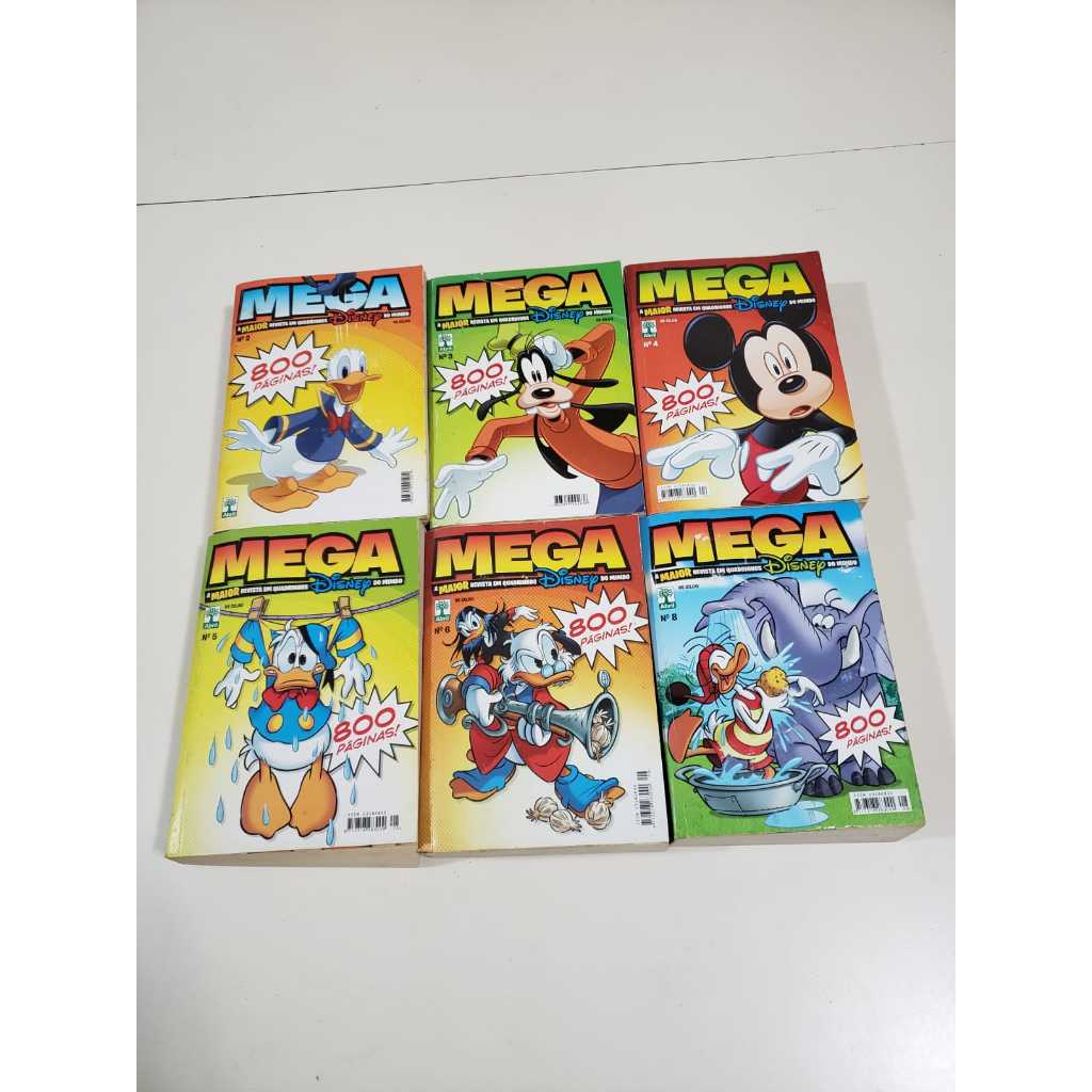 Gibis Mega Disney, vários números !! - Faz a Boa!