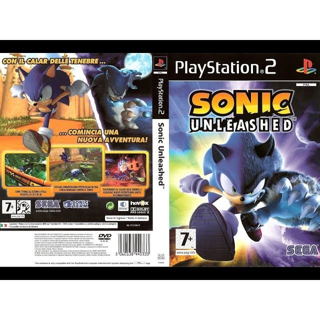 Sonic Unleashed Play2 PS2 | Shopee Brasil