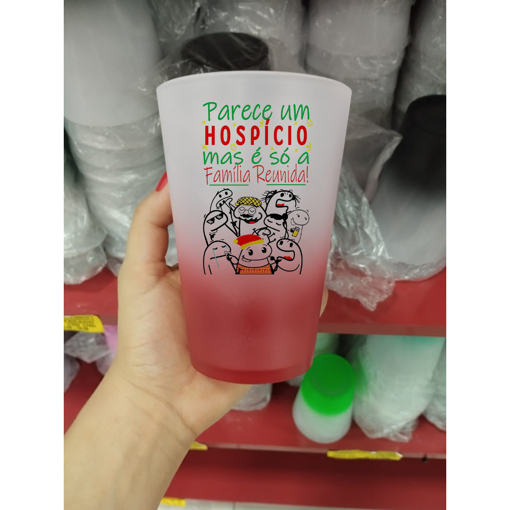 KIT 10 Copo Twister Degradê ACRÍLICO - PERSONALIZADO comemoração festa ...